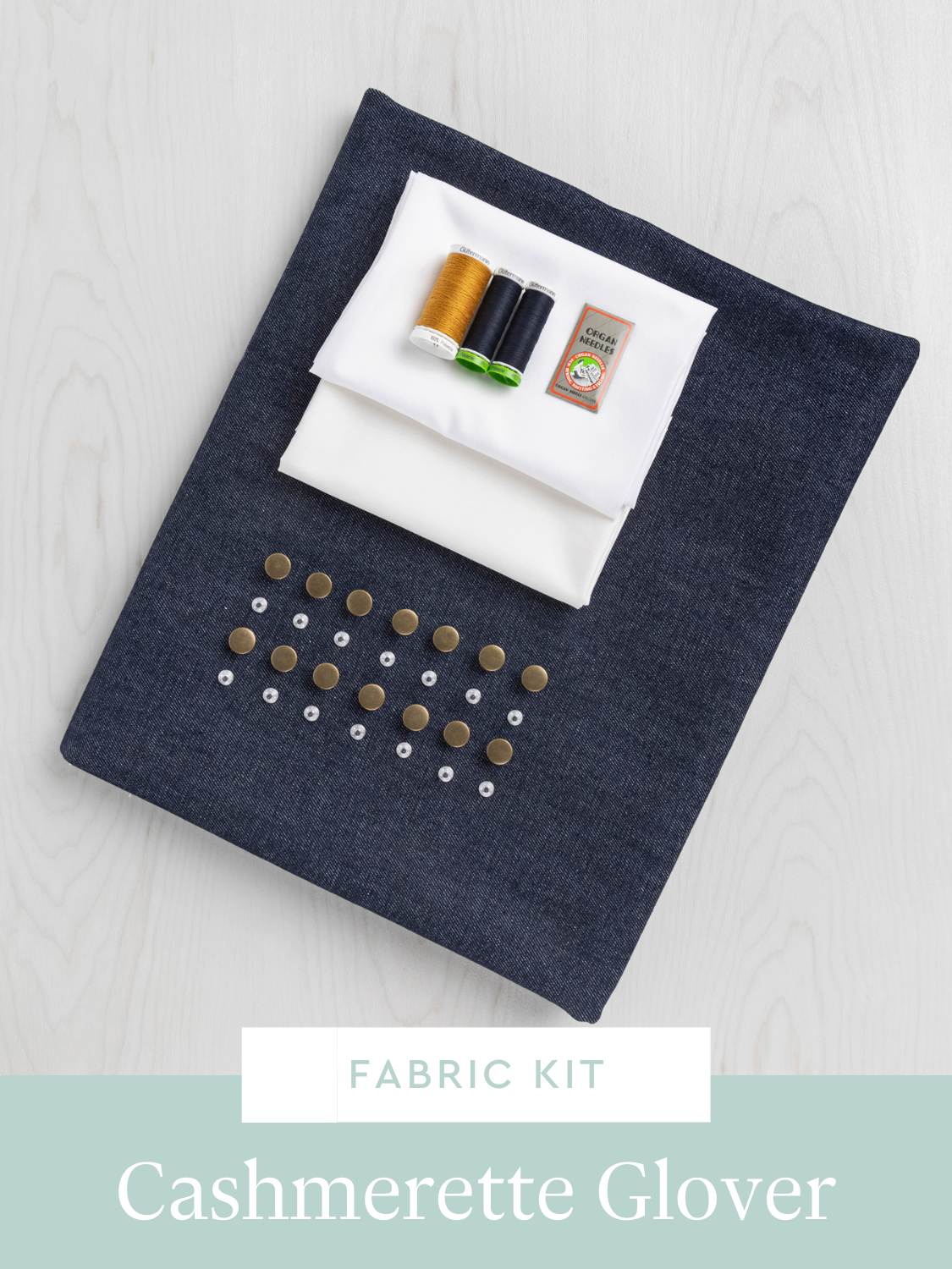 Ensemble veste en jean Glover | Denim en coton biologique non extensib ...