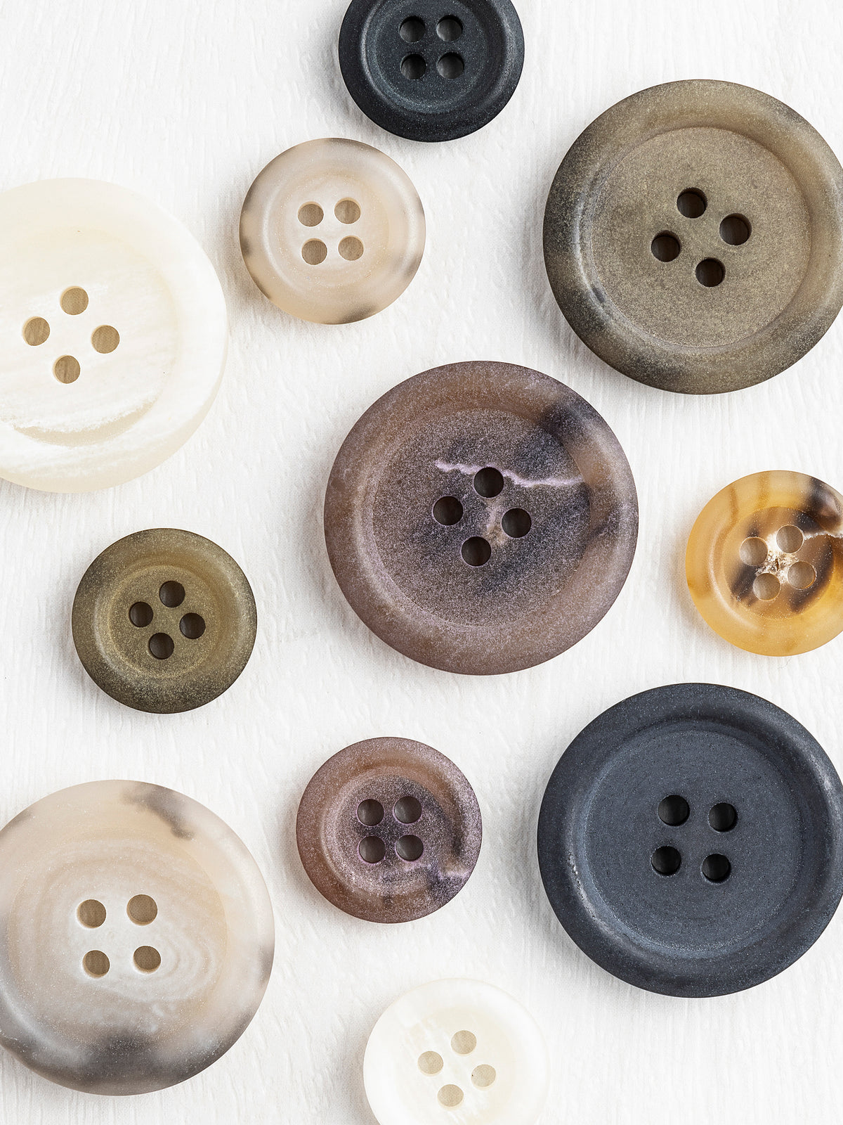 Recycled Paper Buttons – Core Fabrics