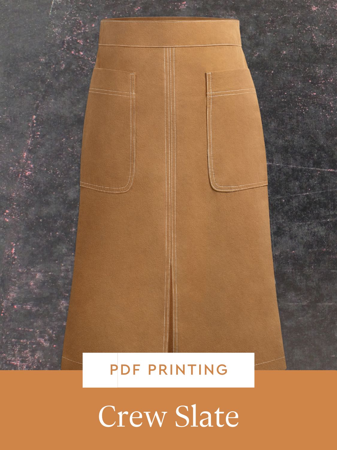 Impression PDF pour l'ensemble de tissus CREW Slate – Core Fabrics