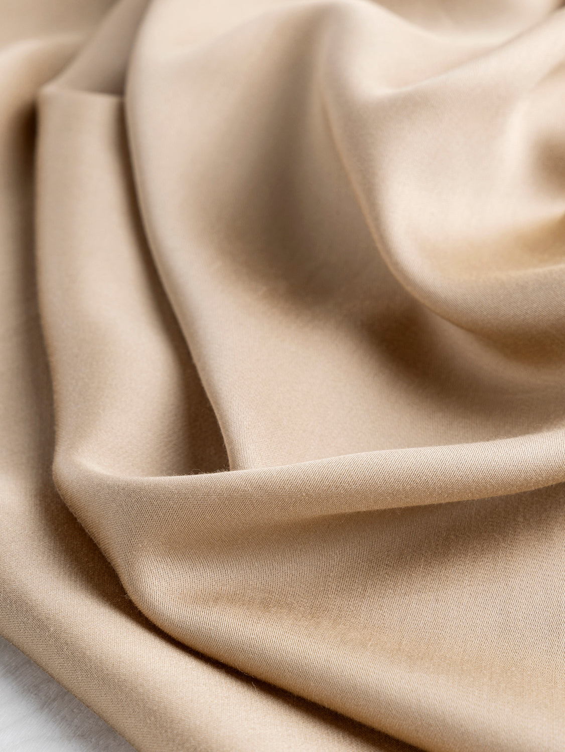 Tencel Lyocell Satin - Sand | Core Fabrics