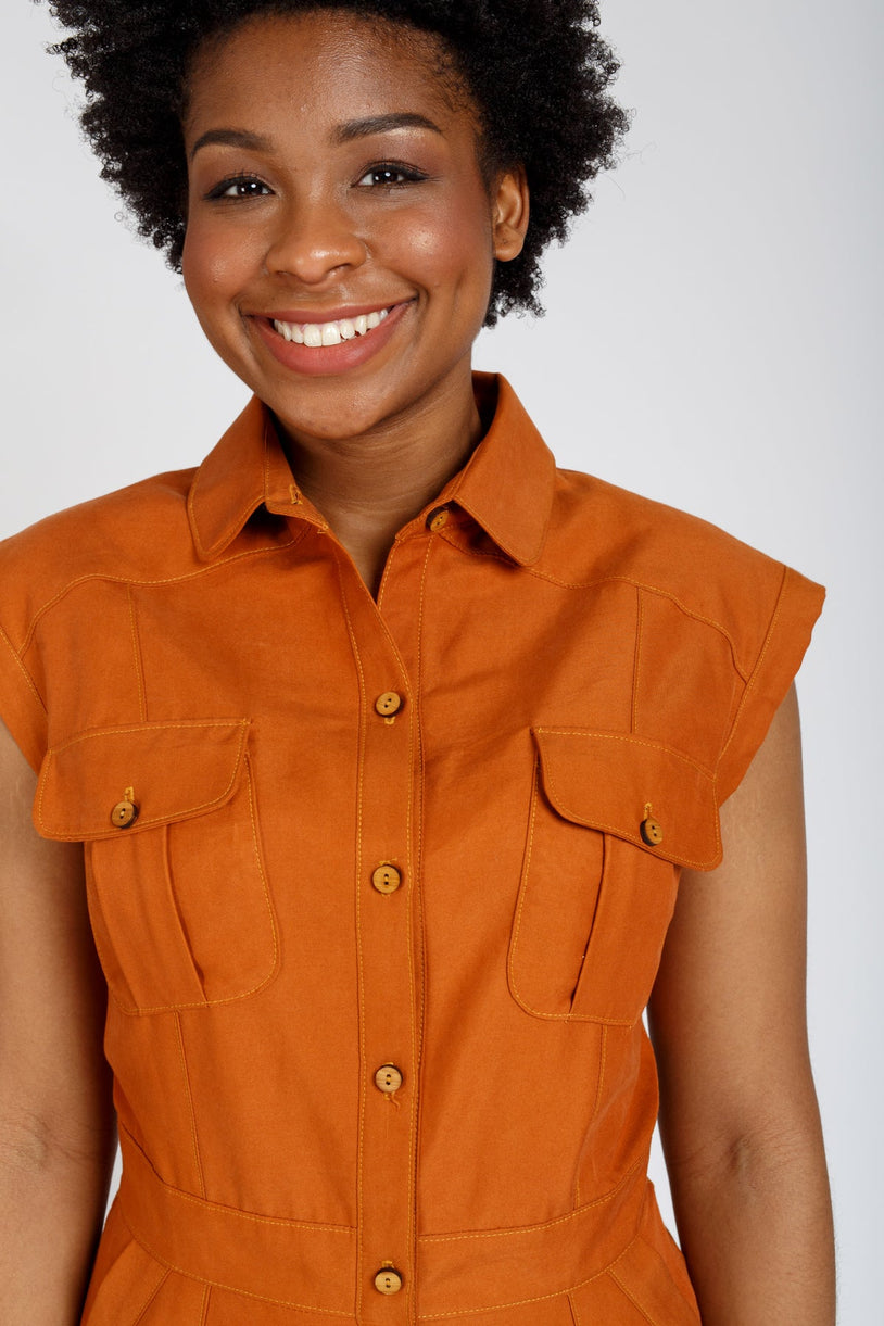 Patron Megan Nielsen Robe Matilda – Core Fabrics