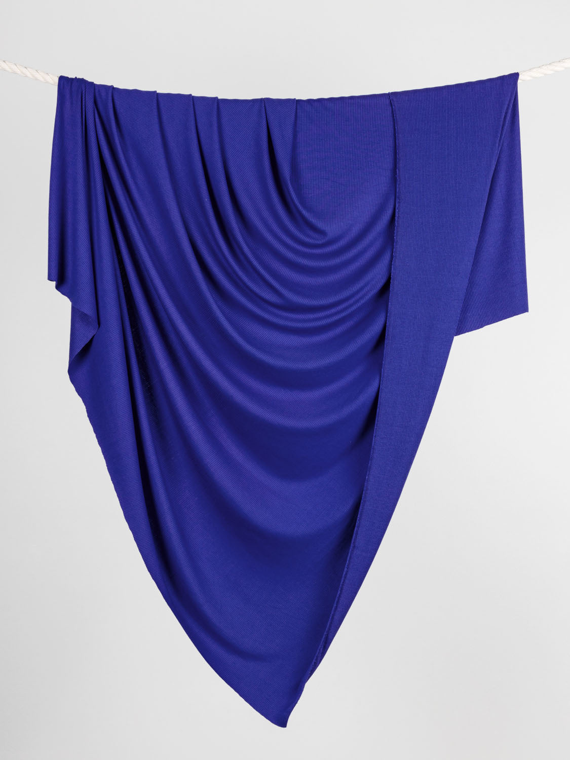 Tencel™ Modal Spandex Ribbed Knit - Royal Blue | Core Fabrics